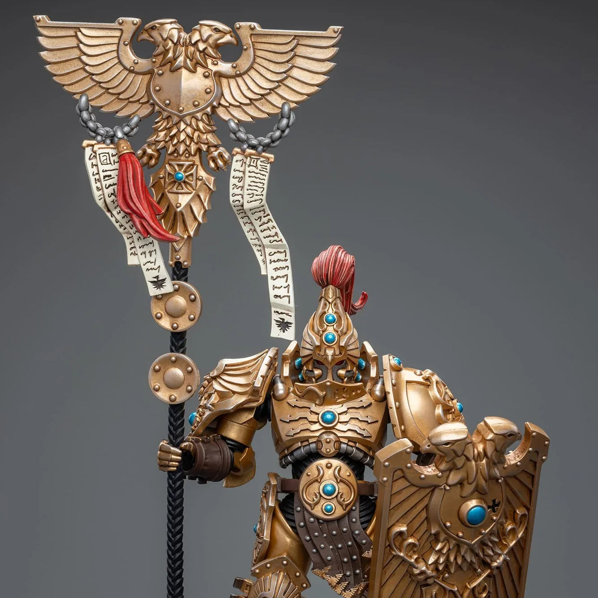 Warhammer 40K Adeptus Custodes Vexilus Praetor 1/18 Scale Figure ...