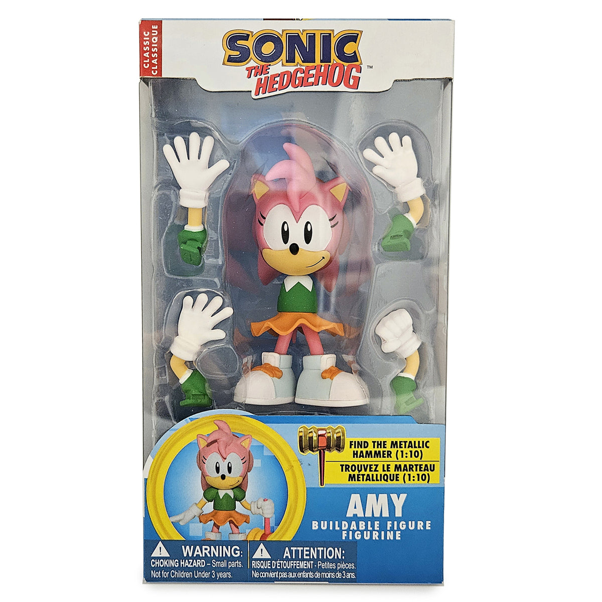 Sonic the Hedgehog Amy Buildable Action Figure – Comic Warehouse