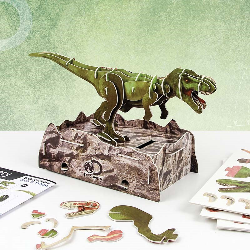 Discovery Channel Build Your Own T-Rex Money Box – Comic Warehouse