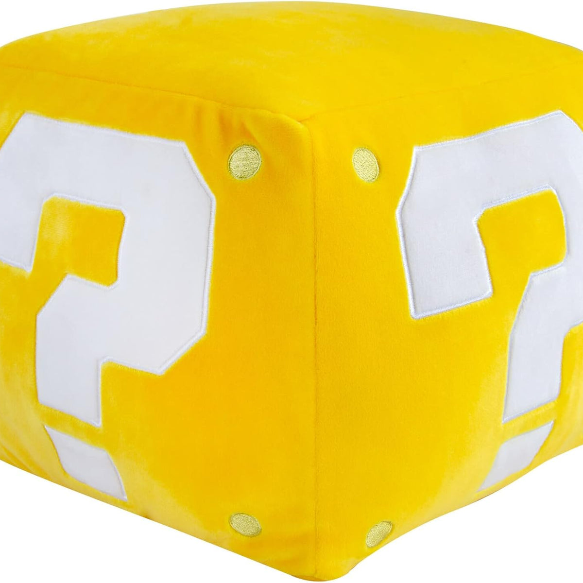 Nintendo Super Mario Question Mark Block (Large) 15" Mega Plush – Comic ...