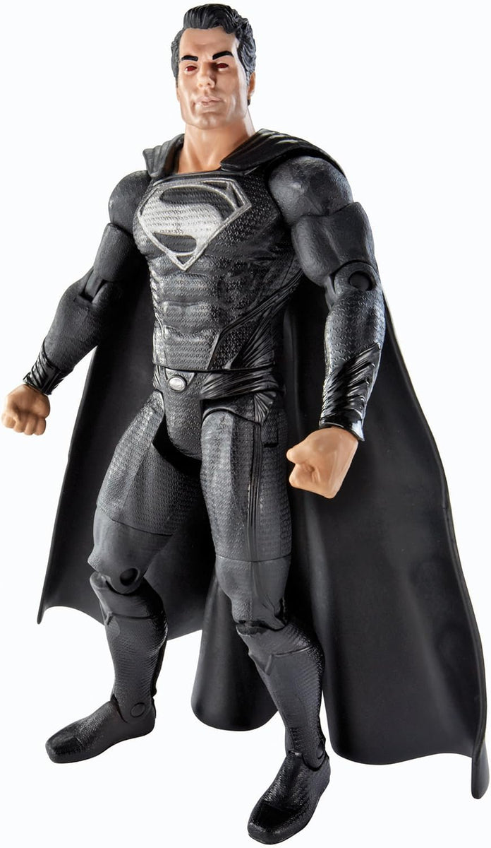 DC Comics Man of Steel Superman Black Suit Movie Masters Adult Collect ...