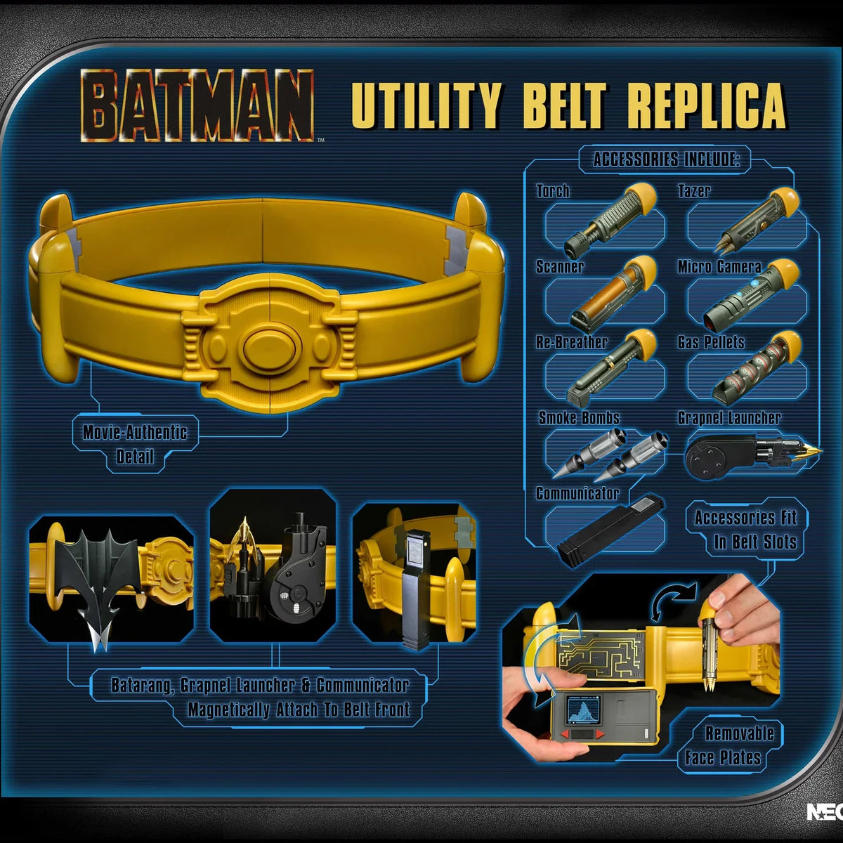 DC Comics Batman 1989 Movie Prop Replica Batman’s Utility Belt – Comic ...