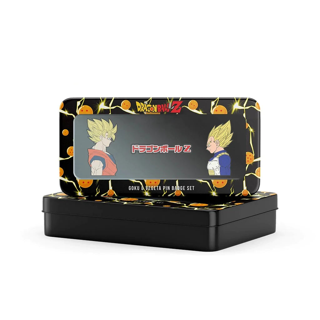 Dragon Ball Z Goku & Vegeta Pin Badge Set of 3 – Comic Warehouse