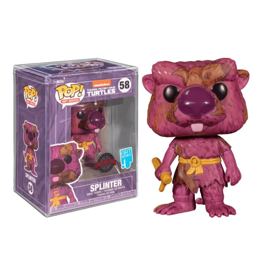 Teenage Mutant Ninja Turtles Splinter (Art Series) Funko Pop! Vinyl Fi ...