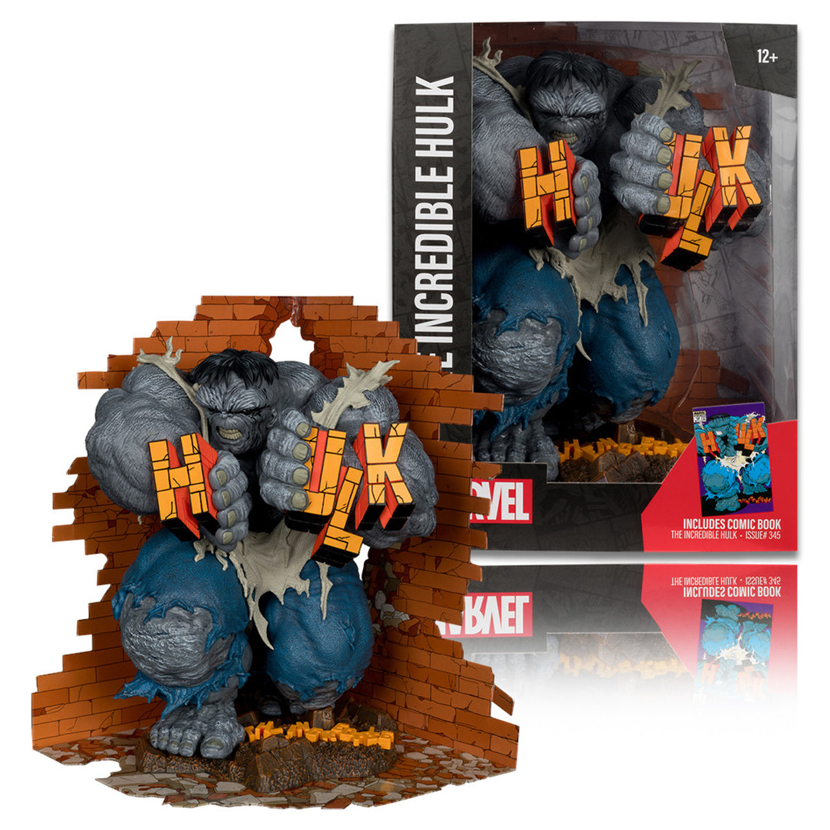 The Incredible Hulk (The Incredible Hulk #345) 1:6th Scale Collectible ...