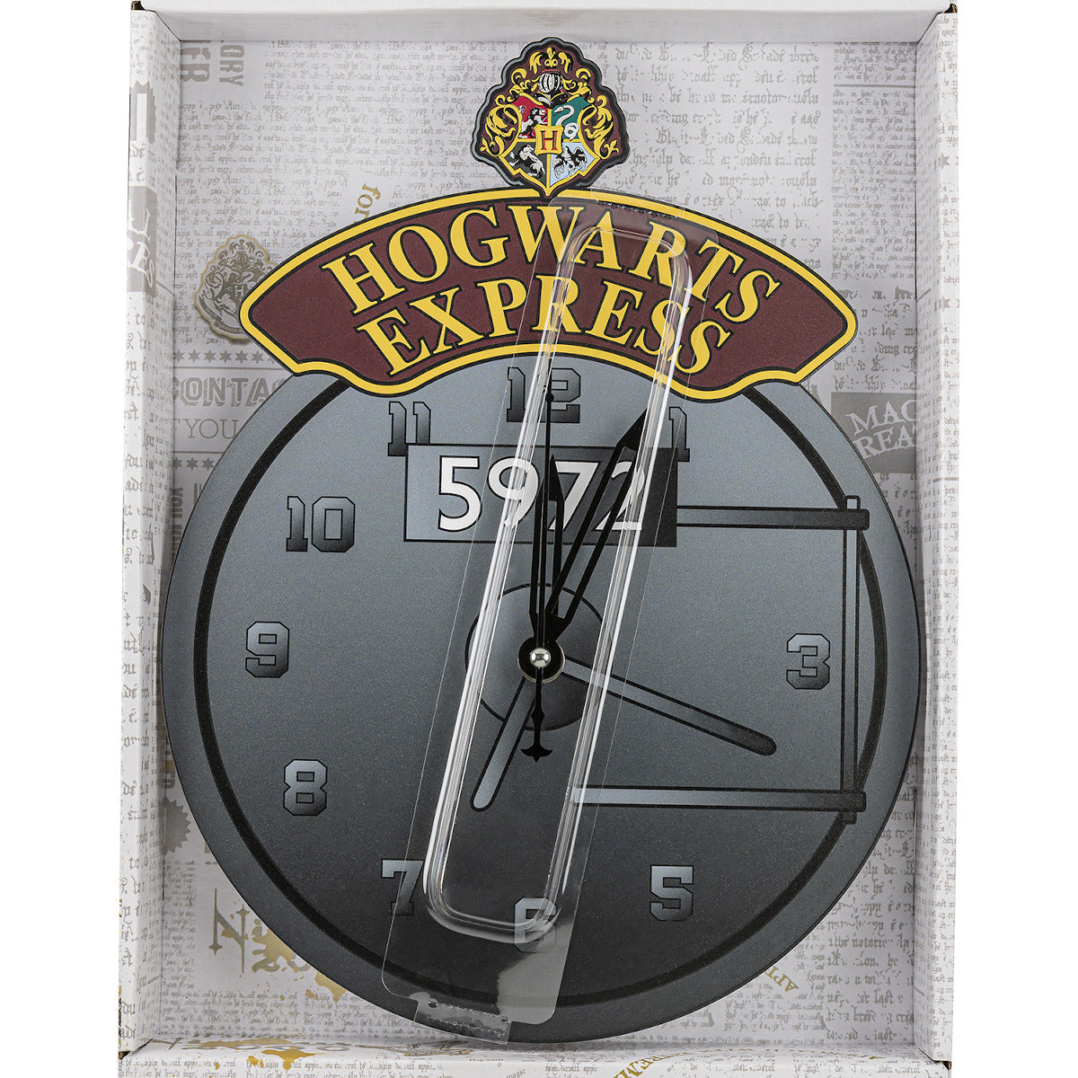 Harry Potter Hogwarts Express Shaped Wall Clock – Comic Warehouse
