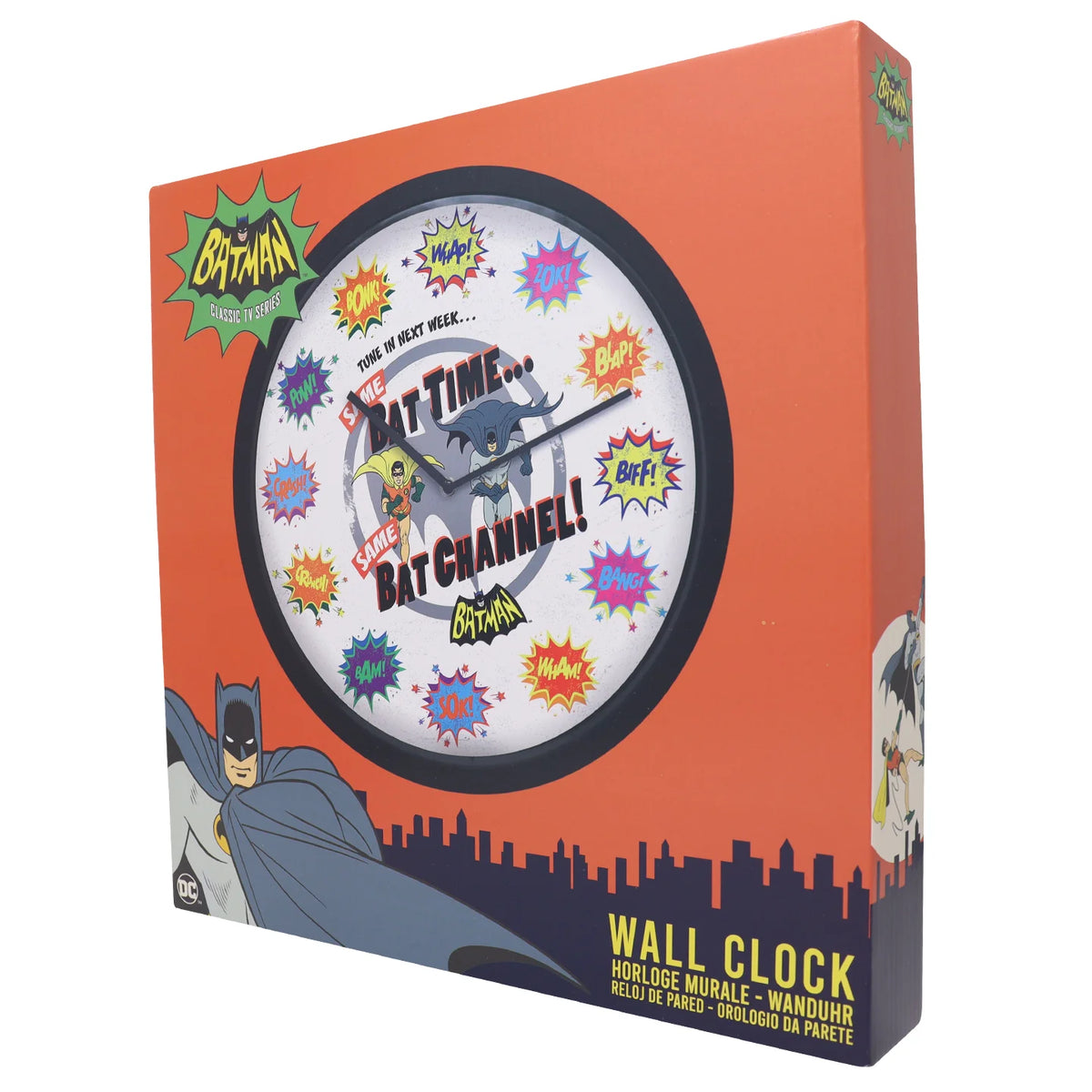 DC Comics Batman BAT TIME Wall Clock – Comic Warehouse
