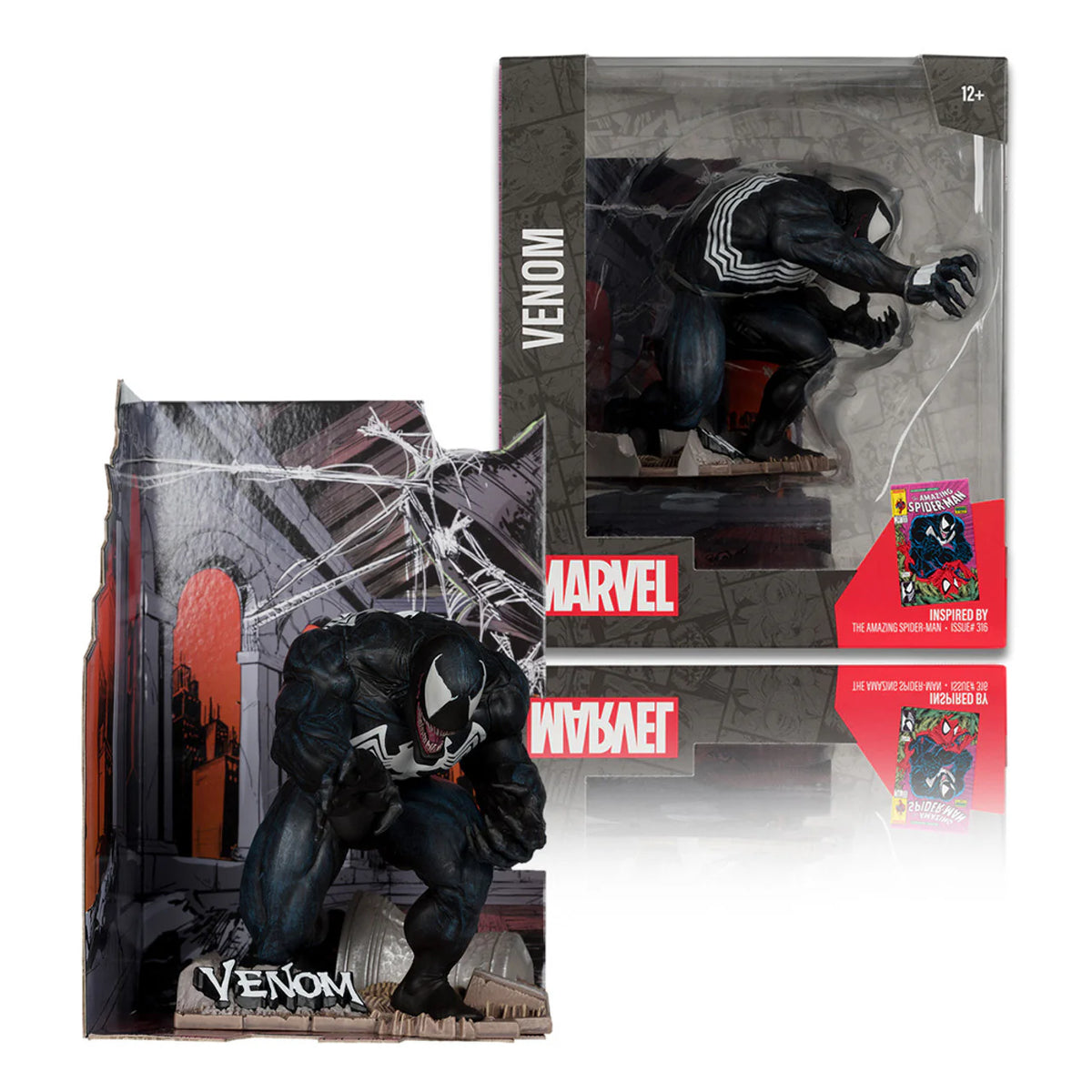 Marvel Collection Venom 1:10th Scale The Amazing Spider-Man #316 ...