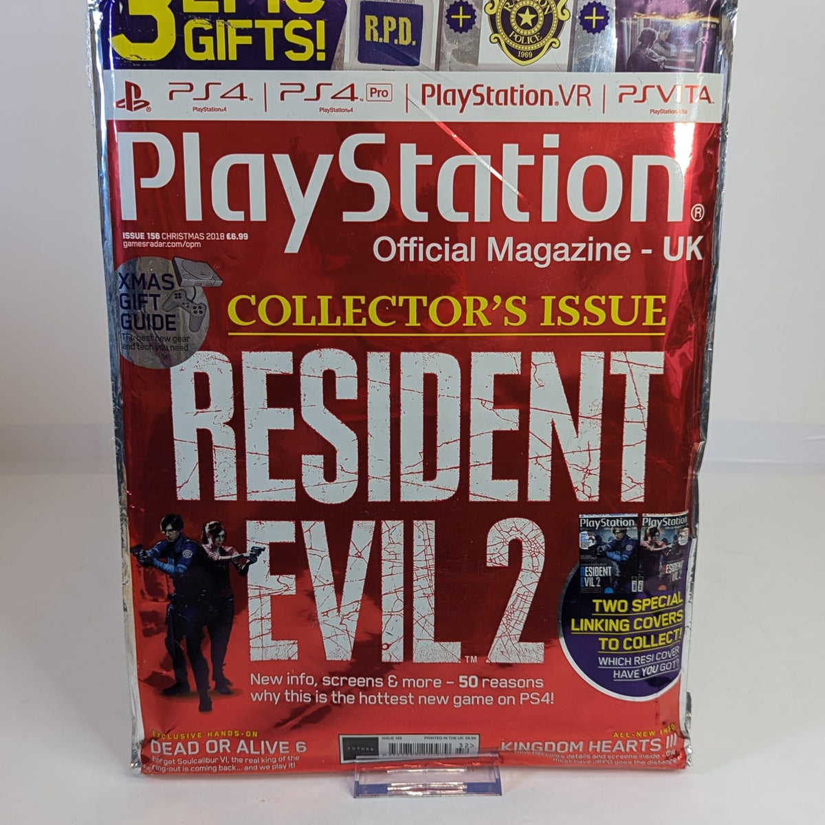 PlayStation Official Magazine UK #156 Resident Evil 2 Collector's Issu ...