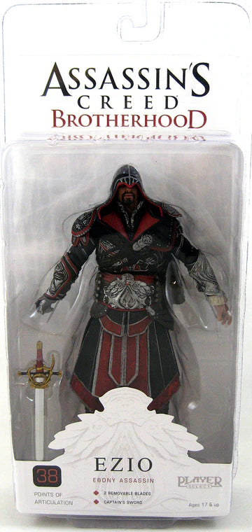 Assassin's Creed Brotherhood Series 3 Ezio Ebony Assassin (Hooded) 7 I ...