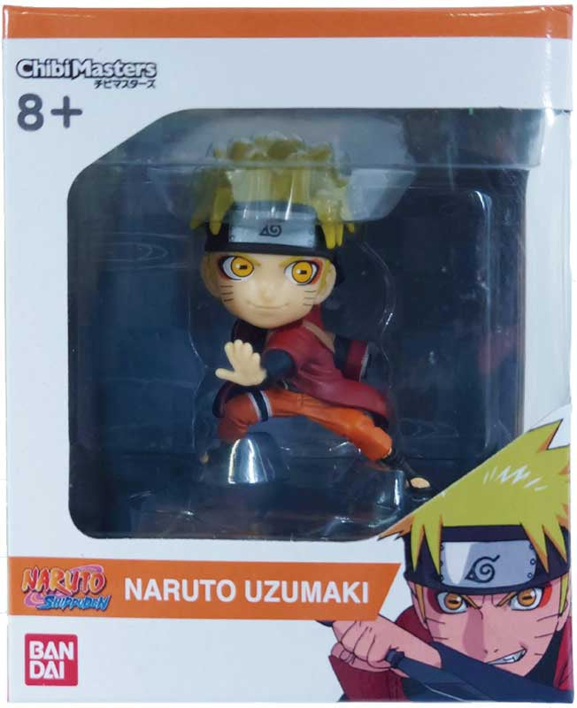 Naruto Shippuden: Naruto Uzumaki Chibi Masters 3.15 Inch PVC Mini Figu ...