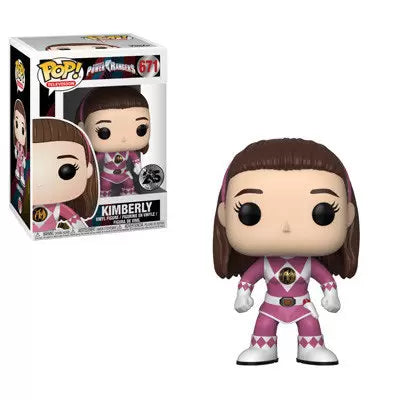 Power Rangers Kimberly Pink Ranger (No Helmet) Pop! Vinyl Figure #671 ...