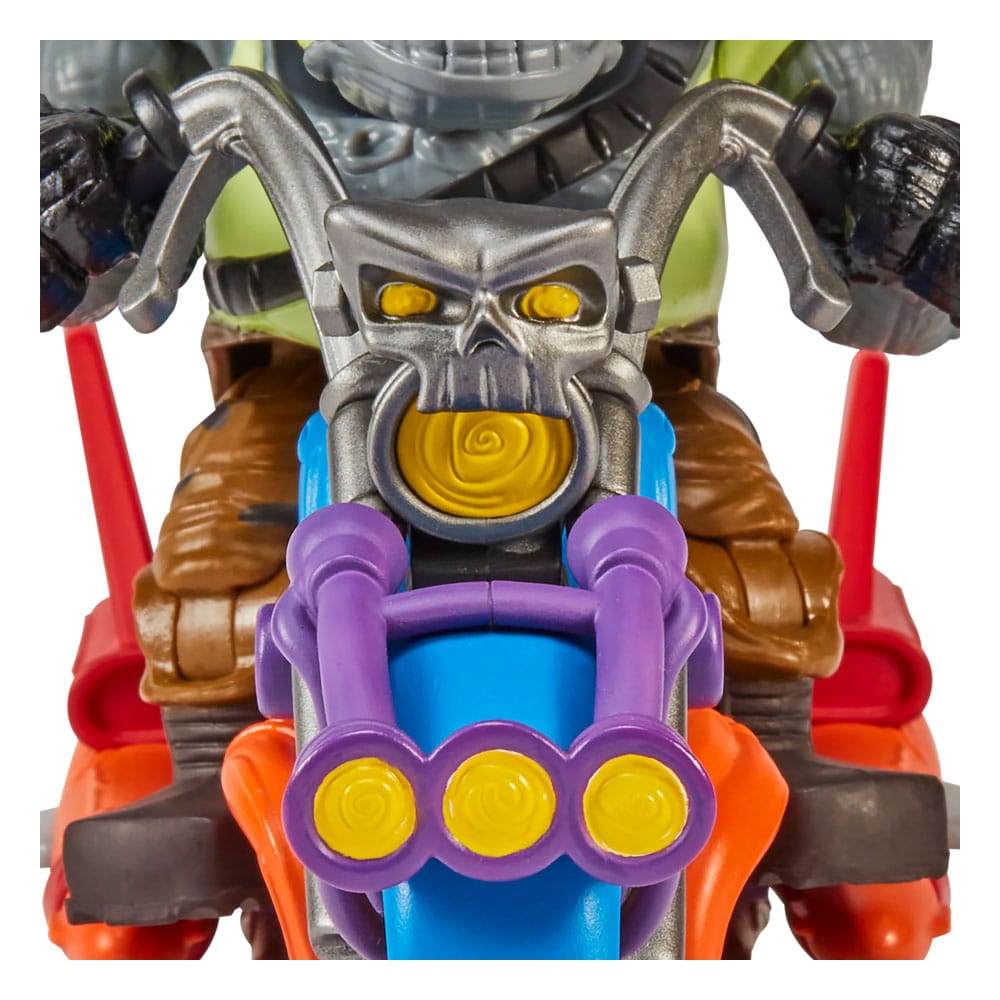 Teenage Mutant Ninja Turtles Chopper mit Rocksteady Action Figure ...