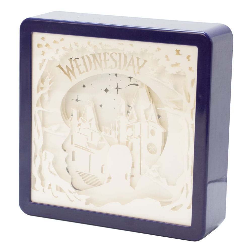 Wednesday Silhouette 22 cm Layer Light Lamp – Comic Warehouse