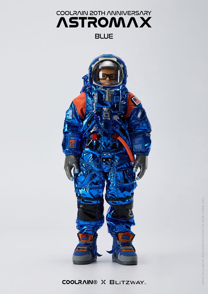 Coolrain Blue Labo Series Astromax (Blue Version) 32 cm 1/6 Action Fig ...
