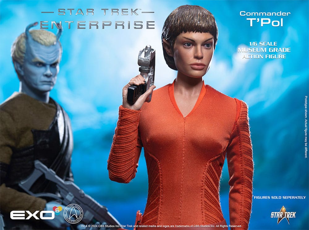 Star Trek Enterprise Commander T Pol 28 cm 1 6 Action Figure