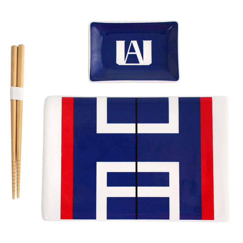 My Hero Academia UA Ceramic Sushi Set with Chopsticks – Comic Warehouse