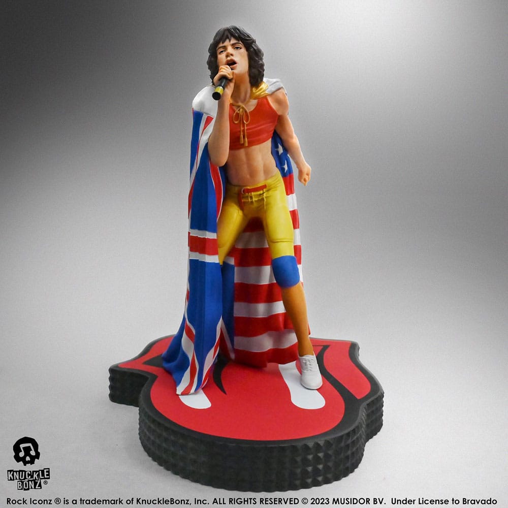 The Rolling Stones Rock Iconz Mick Jagger (Tattoo You Tour 1981) 22 cm ...