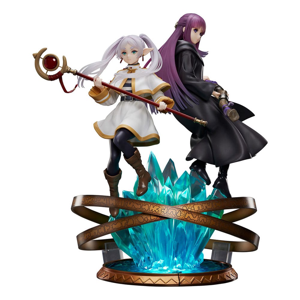 Frieren Beyond Journey's End Frieren & Fern 30cm 1/7 Scale PVC Statues ...