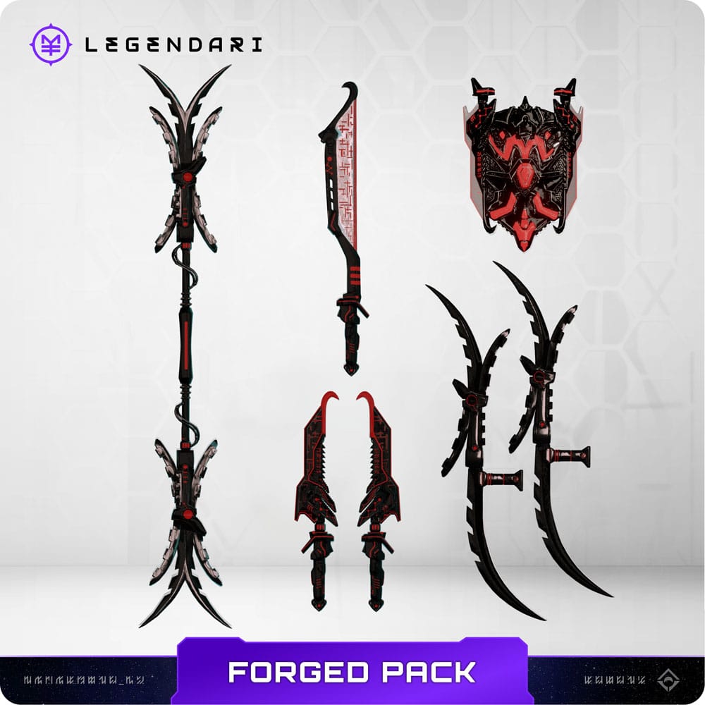 Legendari Forged Weapons Pack Accessory Pack – Comic Warehouse
