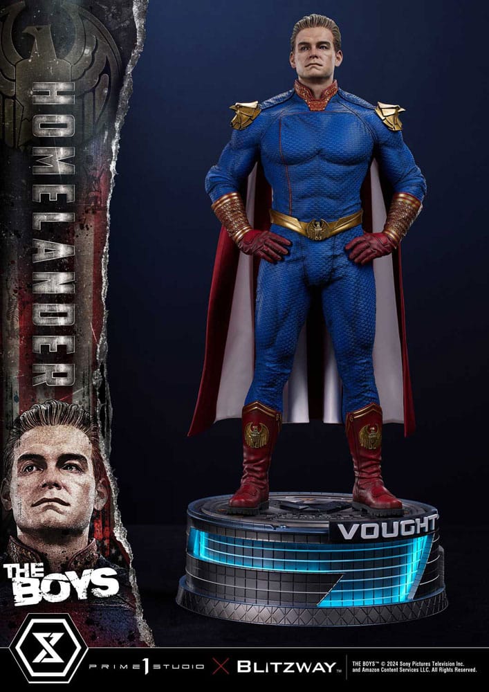 The Boys Homelander 57 cm 1/4 Premium Masterline Series Statue – Comic ...