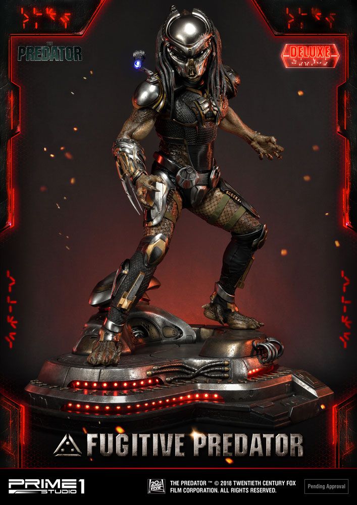 The Predator Fugitive Predator Deluxe Ver. 75 cm 1/4 Statue – Comic ...