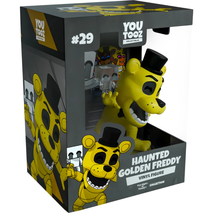 Five Nights at Freddy's Haunted Golden Freddy YouTooz Vinyl Figure ...