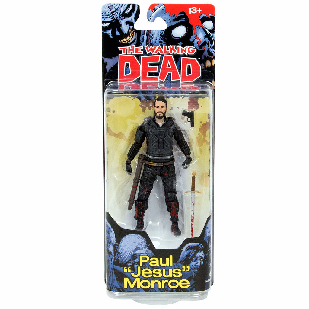 The Walking Dead Paul "Jesus" Monroe McFarlane Action Figure – Comic ...